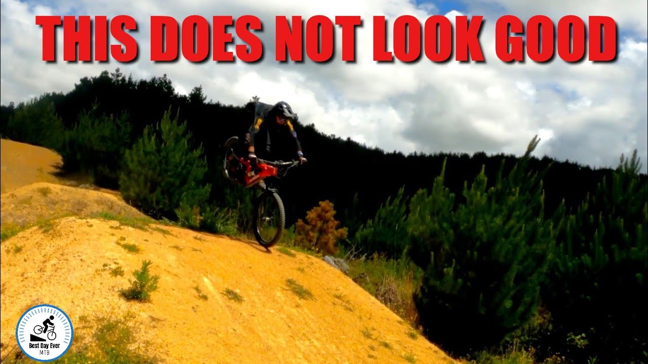 This does not look good. Attempting my biggest jump ever-Pretty Fly ...