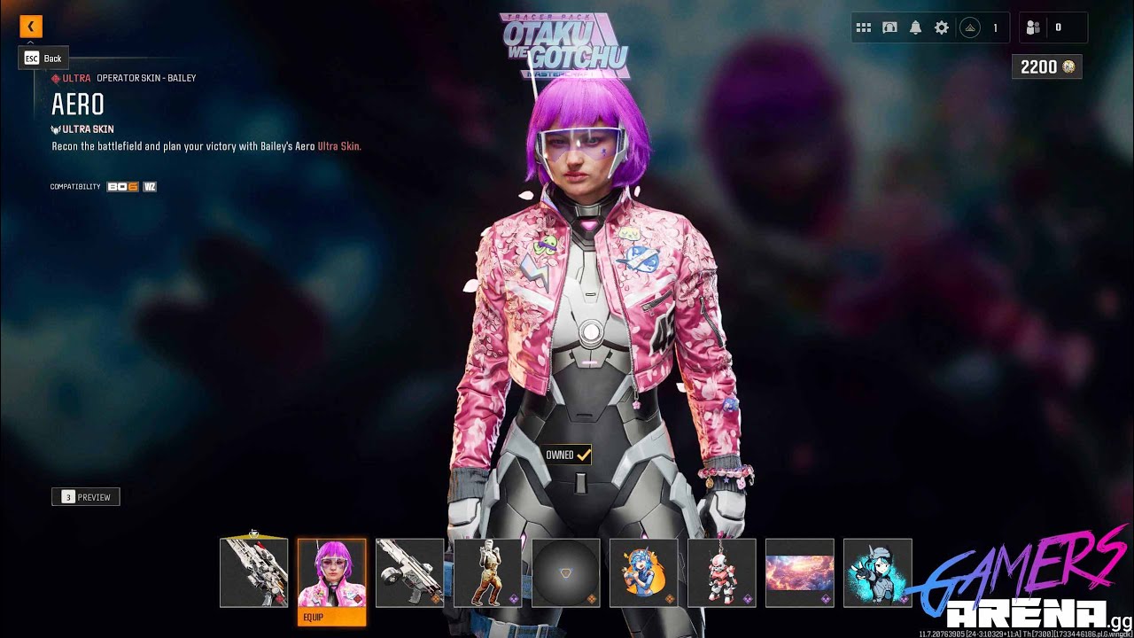 BO6 UNRELEASED Tracer Pack OTAKU WE GOTCHU MASTERCRAFT Call Of Duty ...