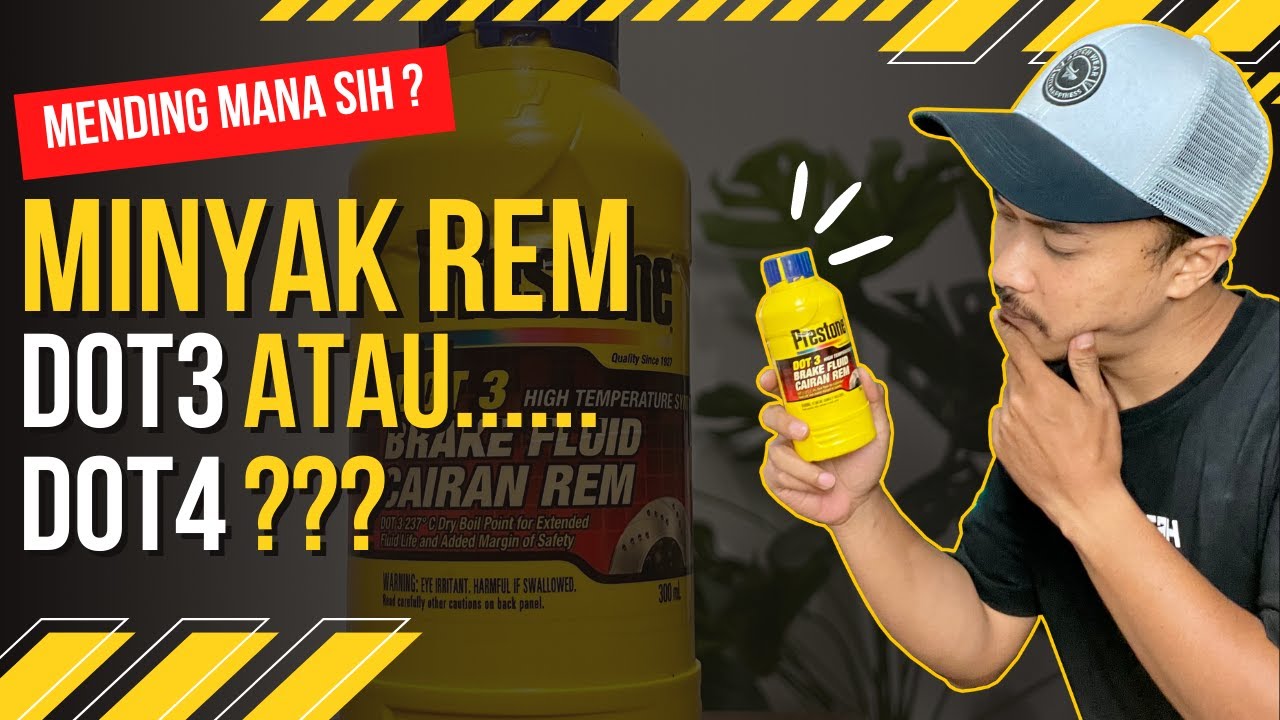 🔴MINYAK REM DOT3 VS DOT4 - YouTube