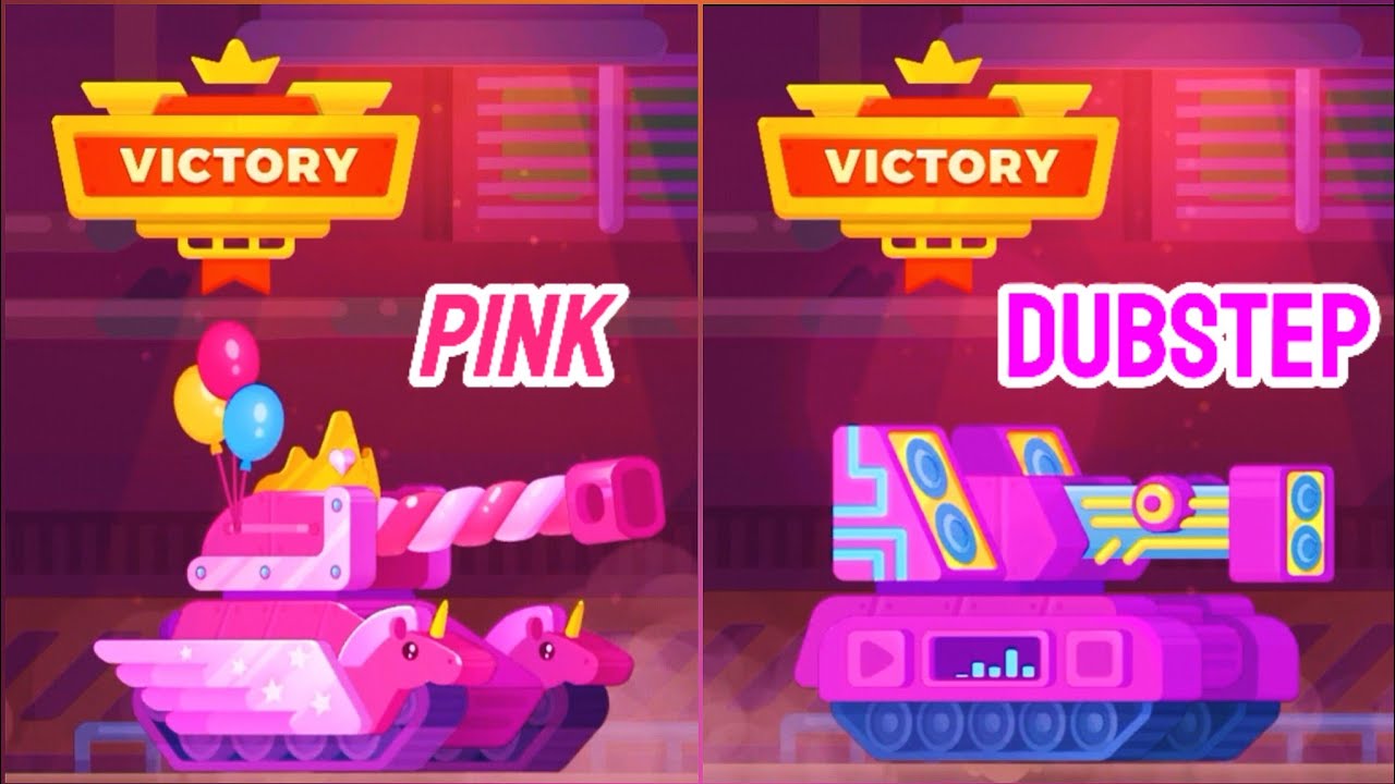 Pertempuran TANK PINK & TANK DUBSTEP 💣☠️ - Tank Stars - YouTube