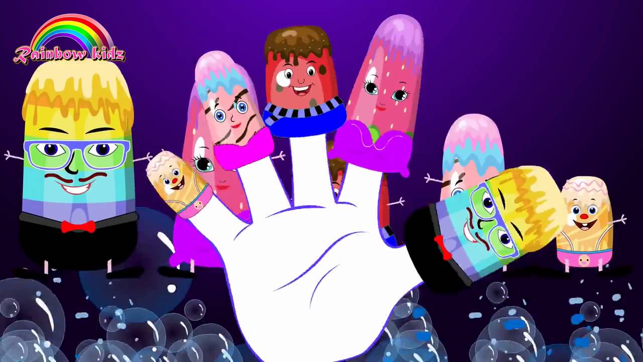 finger family | ice cream finger family | Daddy Finger Daddy Finger ...