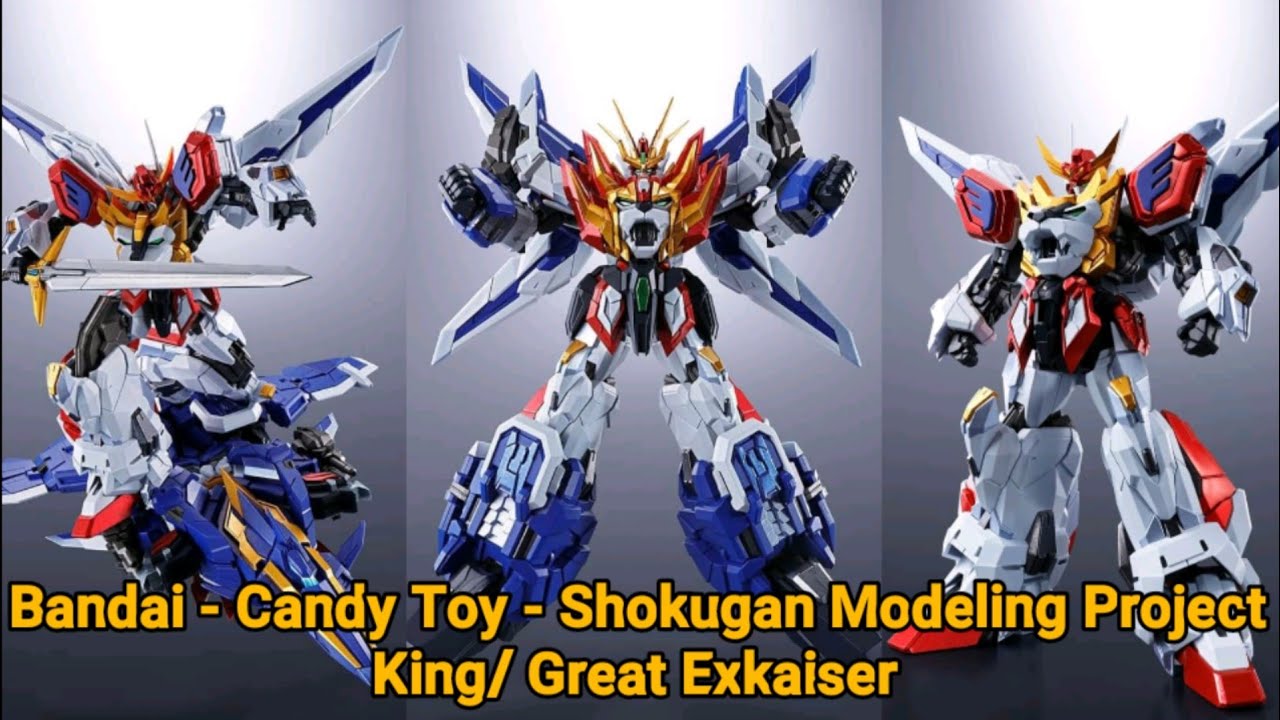 Bandai - Candy Toy - Shokugan Modeling Project - King/ Great Exkaiser ...