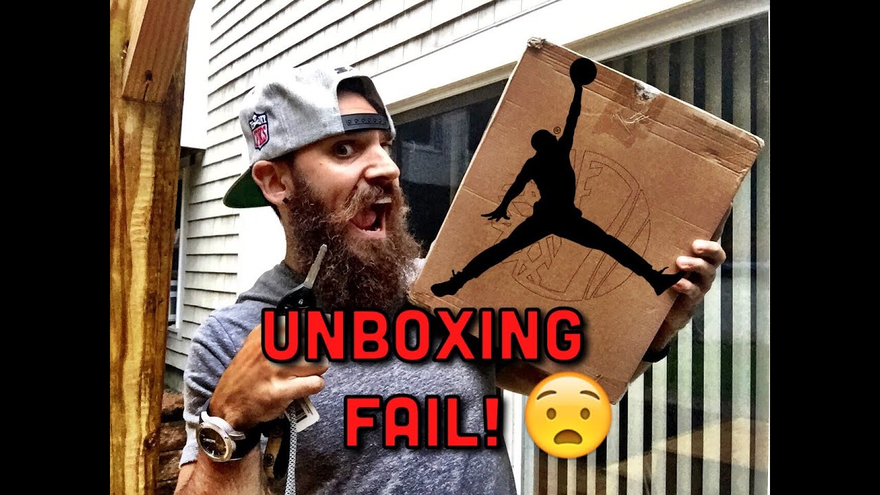 JORDAN EBAY SNEAKER UNBOXING FAIL!😧📦 - YouTube