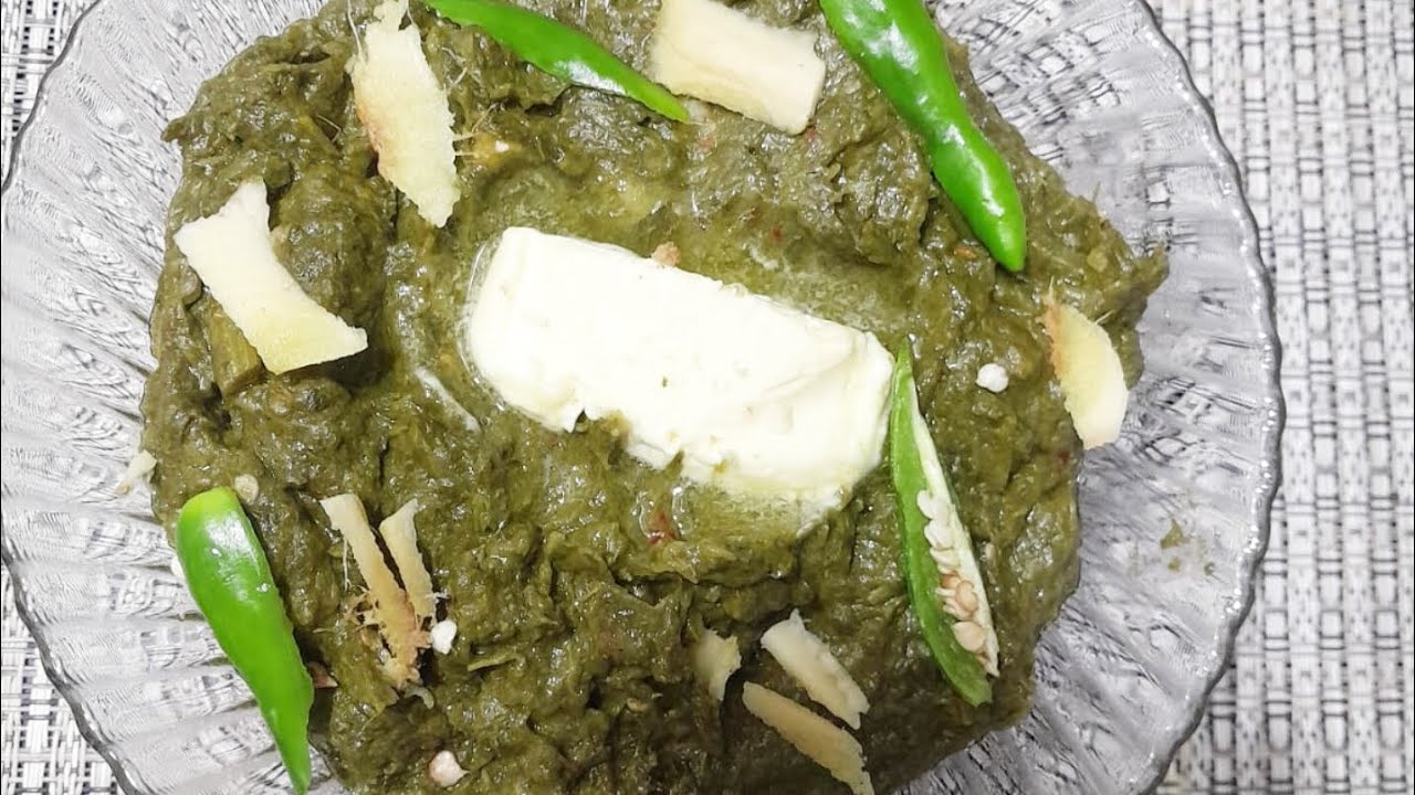 Sarson Ka Saag Recipe By Malaika Cooking Channel. - YouTube