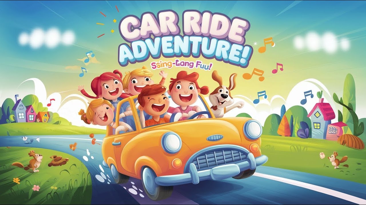 Car Ride Adventure Song for Kids | Fun Road Trip Songs & Sing-Alongs ...