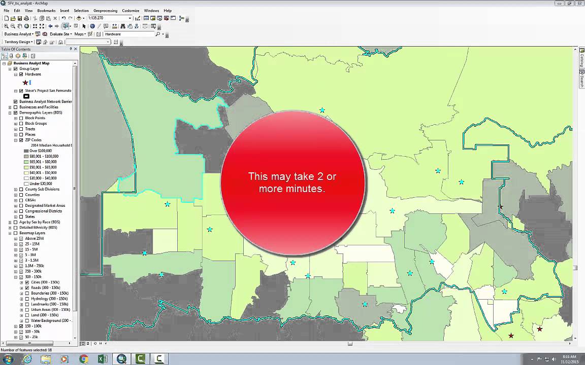 Economic Geography: Using the Huff Model in Business Analyst - YouTube