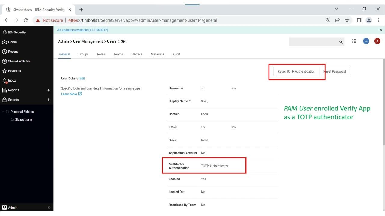 IBM Security Verify Privilege Vault - MFA Login - YouTube