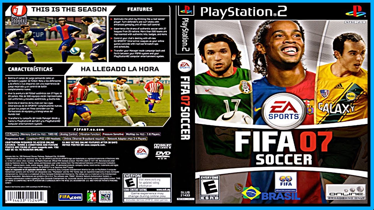 FIFA 07 + NARRAÇÃO NIVALDO PIETRO E PVC OFICIAL - PS2 - YouTube