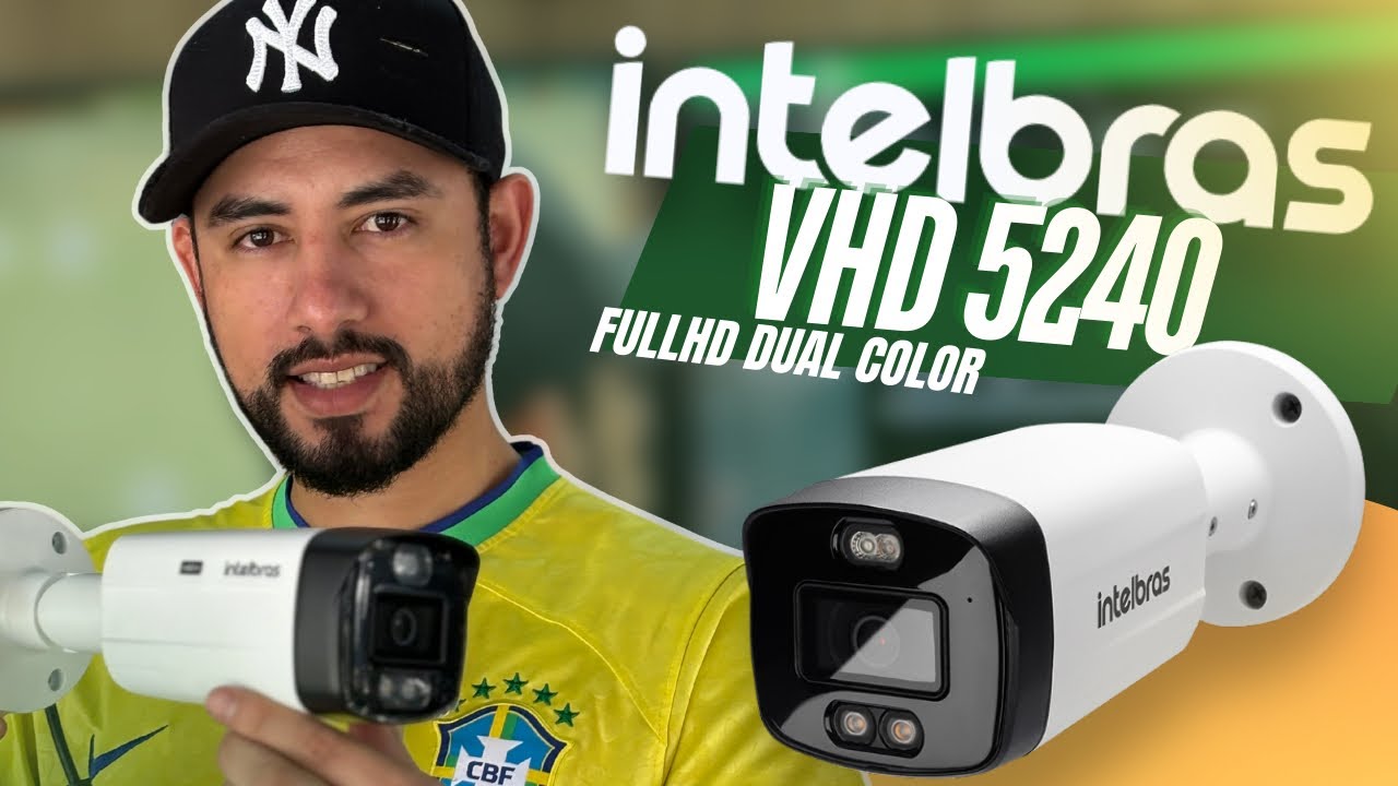 Intelbras VHD 5240 | CÂMERA DE SEGURANÇA FULLHD DUAL COLOR | - YouTube