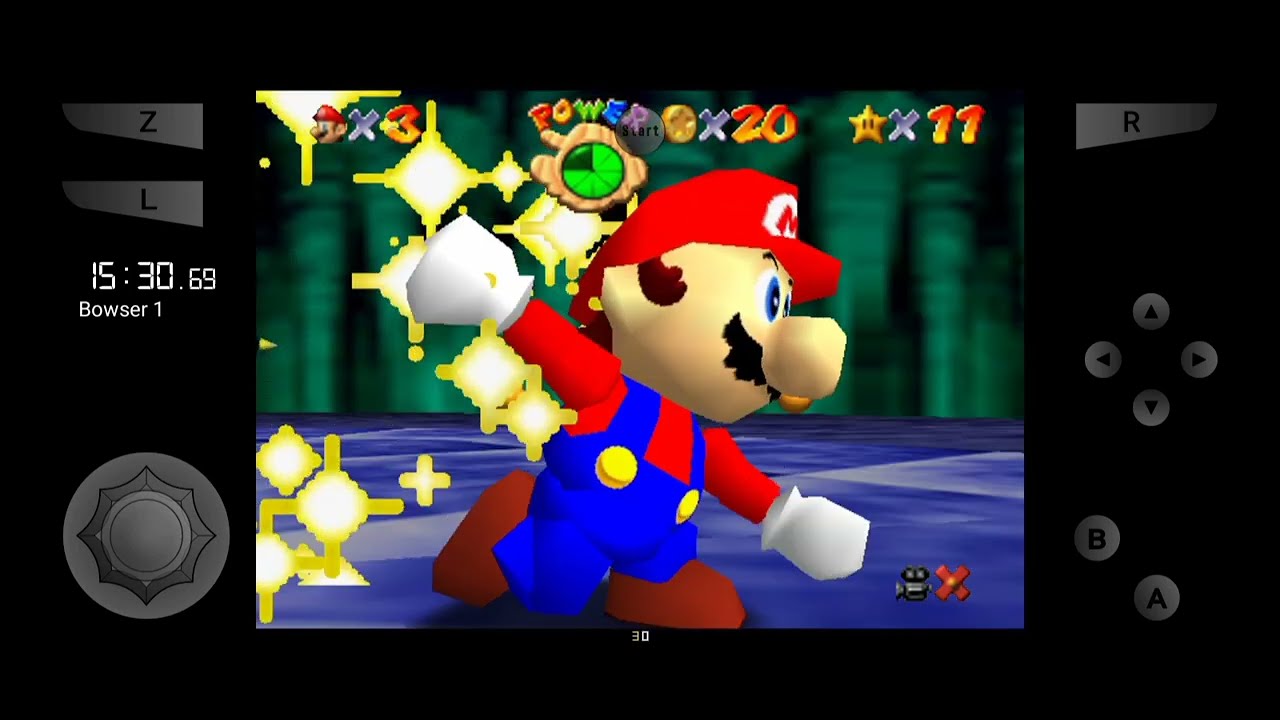 Super Mario 64 (on Mobile) - 16 Star No LBLJ in 32:08 - YouTube