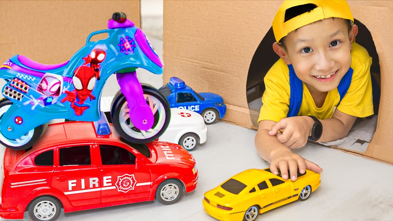 Kaka Play with Toy Cars and Learn Good Behavior for Kids with Paw ...