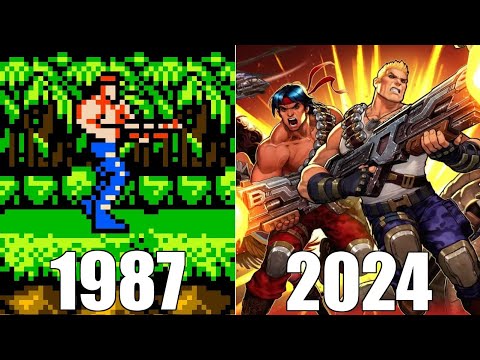Evolution of Contra Games [1987-2024] - YouTube