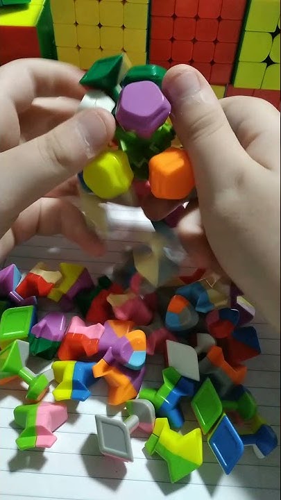 Big Rubik's Cube Exploded(100+ Pieces) - YouTube