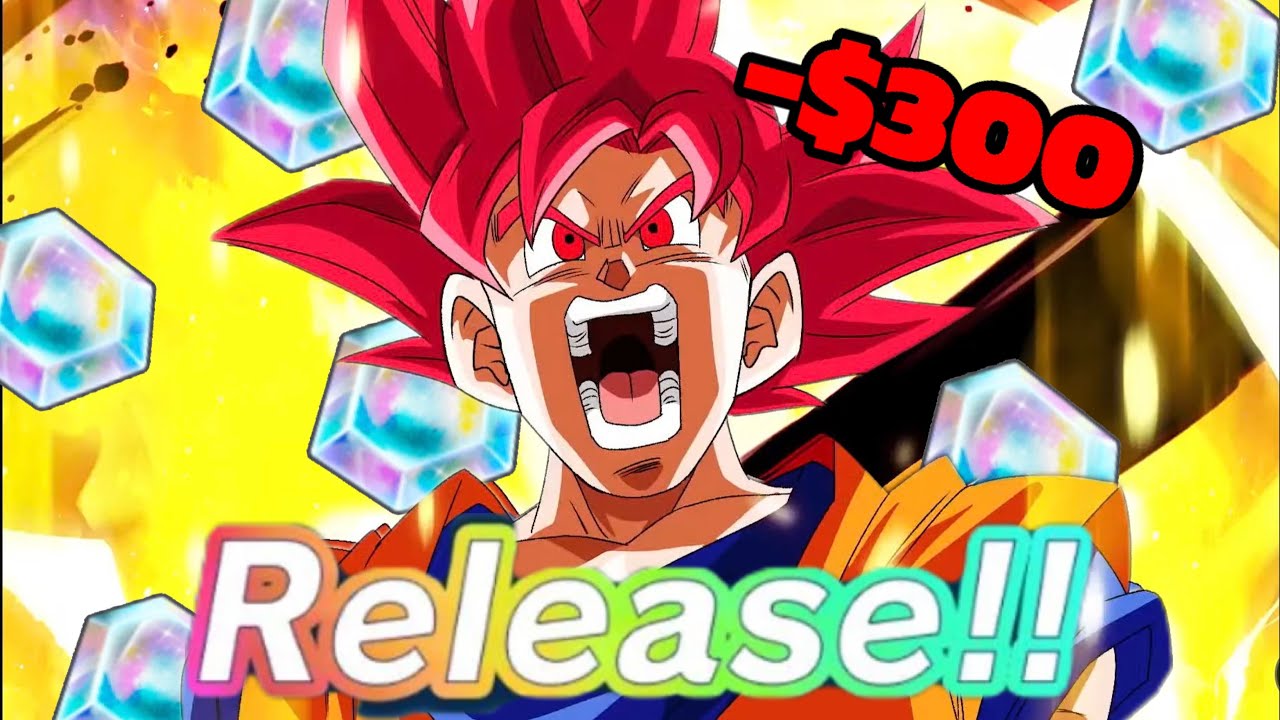 I SPENT HOW MUCH ON GOD GOKU?!? [Dragonball Legends Part 2 Anniversary ...