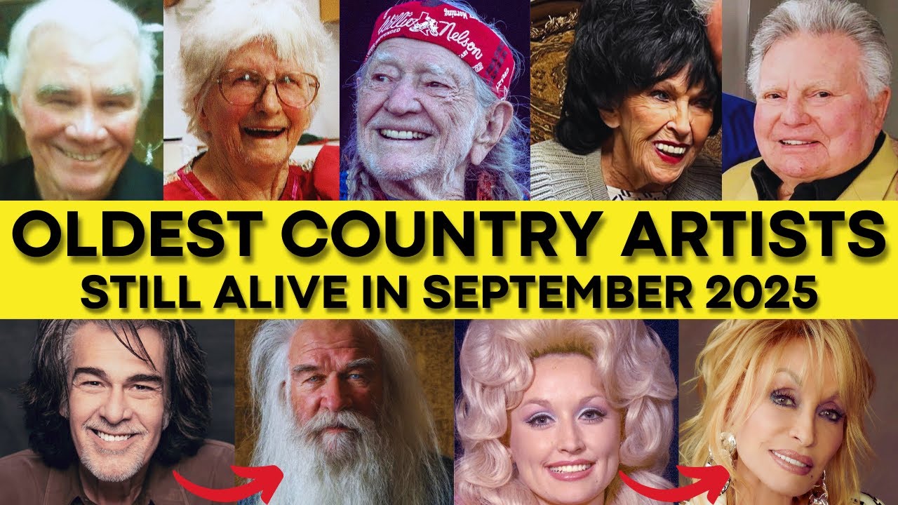 40+ OLDEST Country Artists Still Alive in September 2025 - YouTube