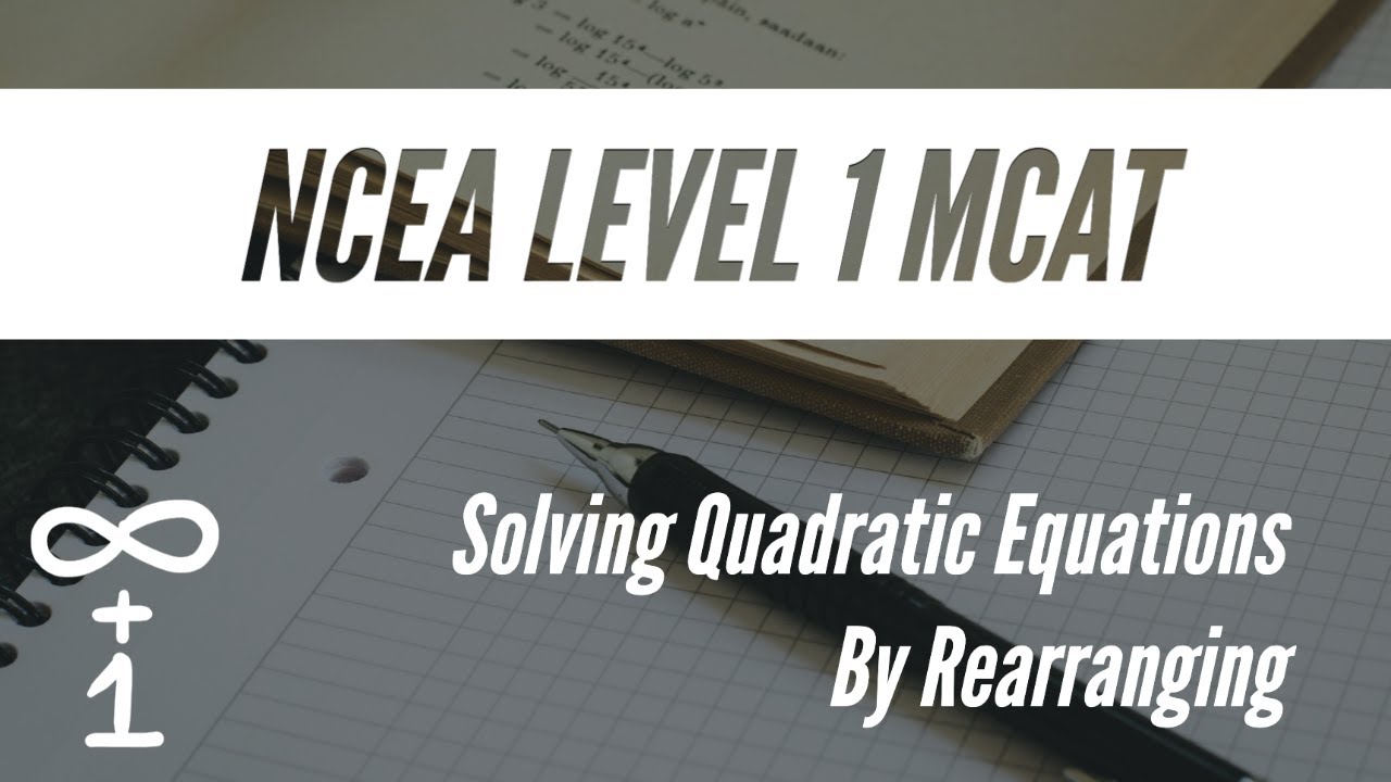 33 Solving Quadratic Equations By Rearranging - YouTube