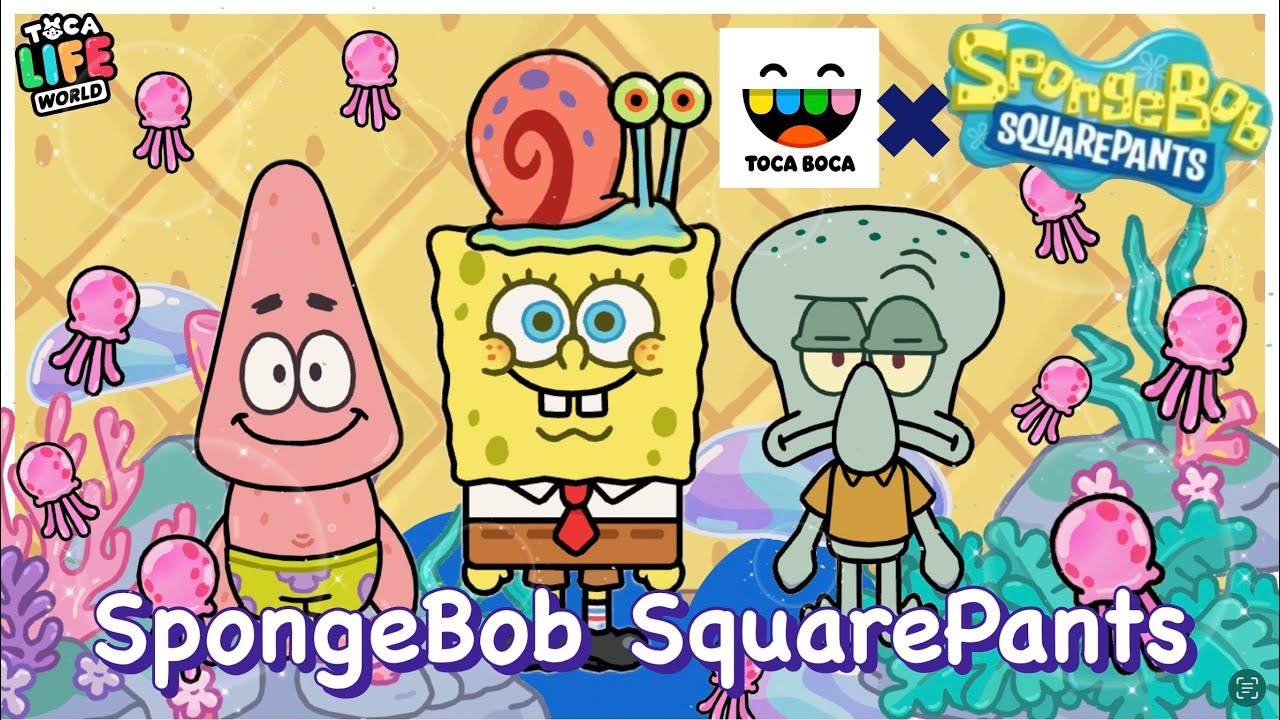 TocaWorld X SpongeBob 🍍🍔🏝️ | Toca Life World | Toca Boca | 토카보카 집 꾸미기 ...