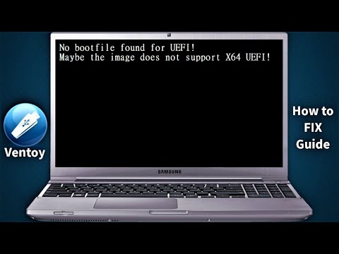 How to Fix No bootfile found for UEFI on a Laptop or Desktop PC - Guide