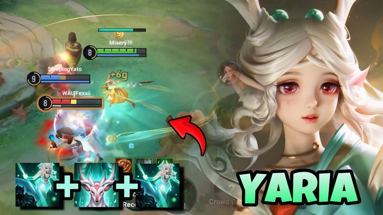 THIS IS HOW TO USE YARIA LIKE A PRO!!! IN HIGH RANK | BUILD & ARCANA ...