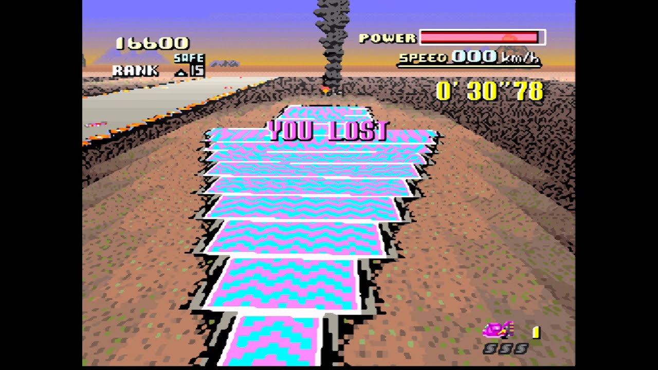 [SNES] F-Zero Gameplay, Teil 2/2: Last Life - YouTube
