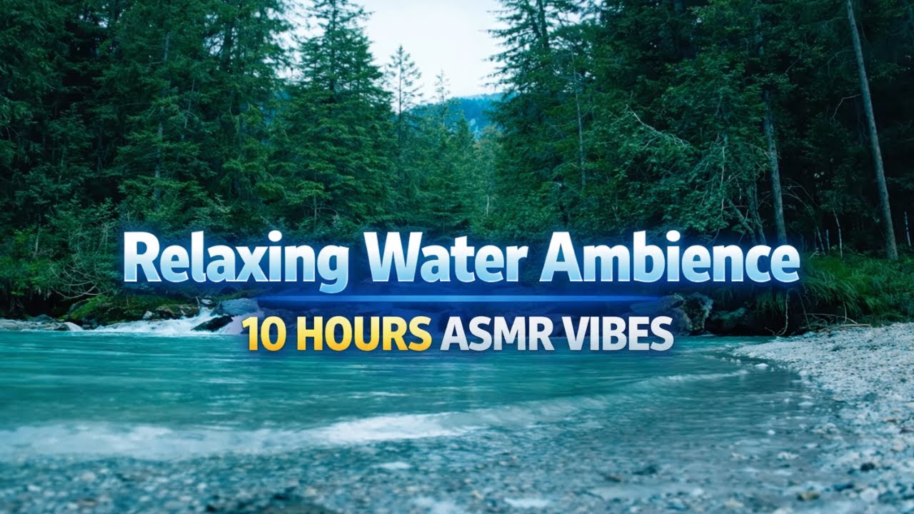 Water ASMR Pure Flowing Water Sounds for Deep Sleep & Relaxation - YouTube