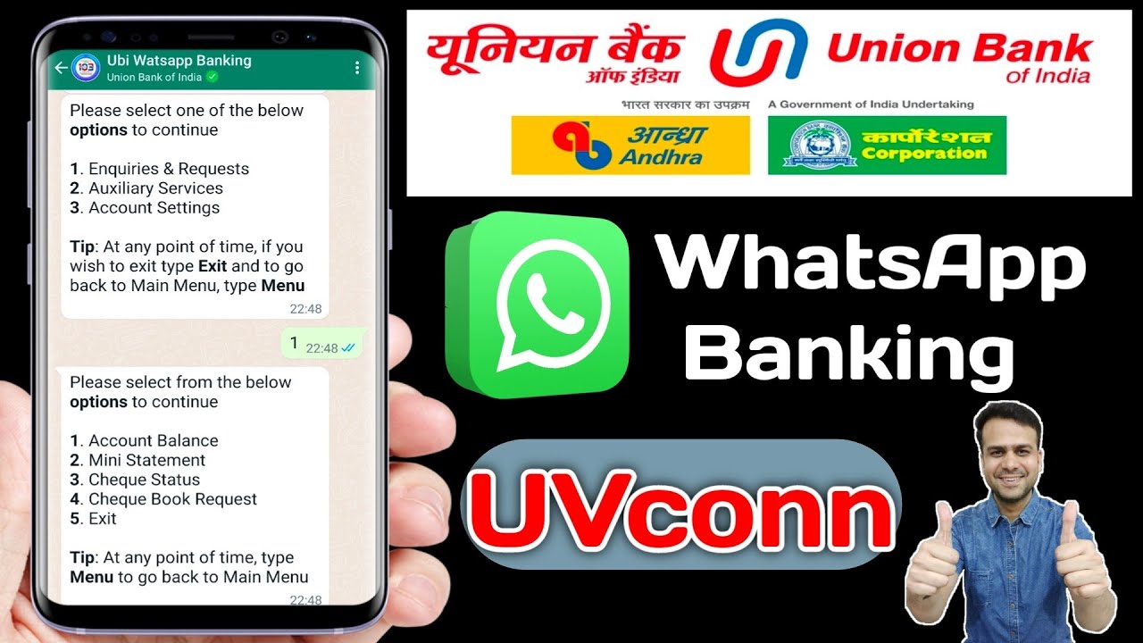 Union bank whatsapp Banking UVconn | Union bank UVconn Whatsapp number ...