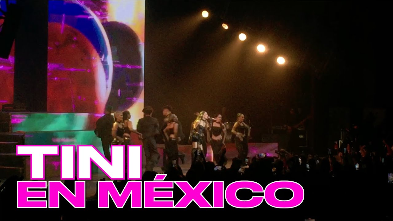 TINI EN MÉXICO CONCIERTO GUADALAJARA - YouTube