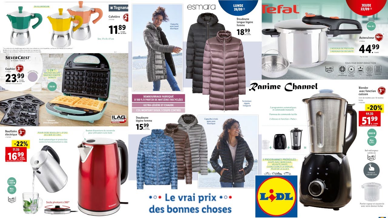 Lidl 🇫🇷 Catalogue du 21 au 27 Septembre 2022 - Lidl Arrivage France 🇫🇷 ...