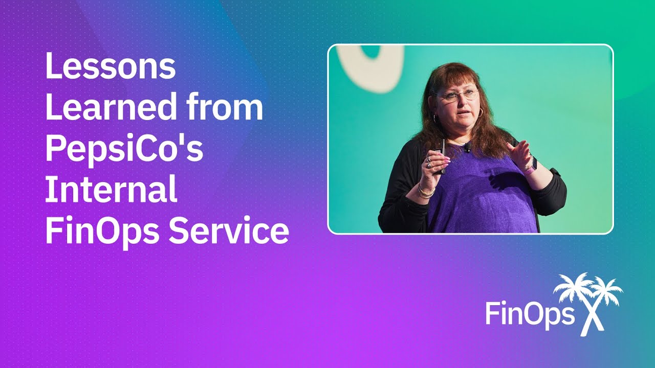 Lessons Learned from "CCC": PepsiCo's Internal FinOps Service - YouTube