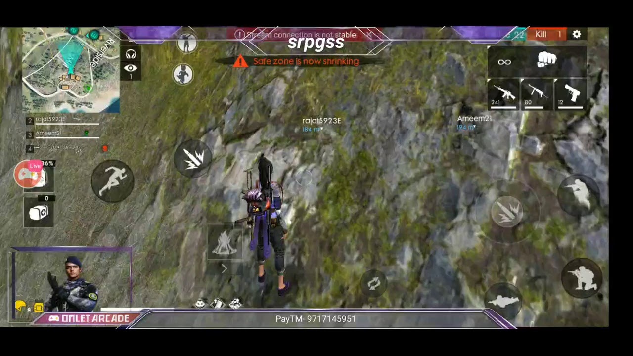 Team Trident /Squad Gameplay/RankMode/Brigadier in freefire - YouTube