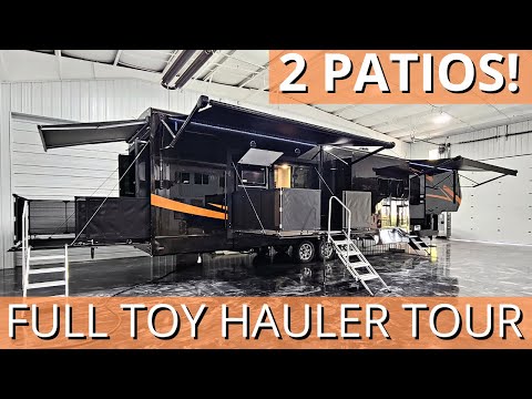 2023 Luxe 48FB Toy Hauler; The Largest Toy Hauler in Our Fleet