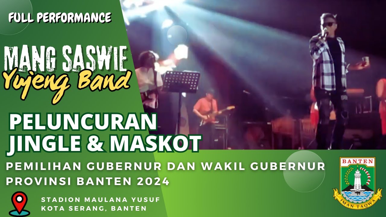 Mang Saswie & Yujeng Band | Live Serang Banten - YouTube