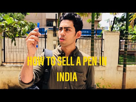 HOW TO SELL A PEN - YouTube