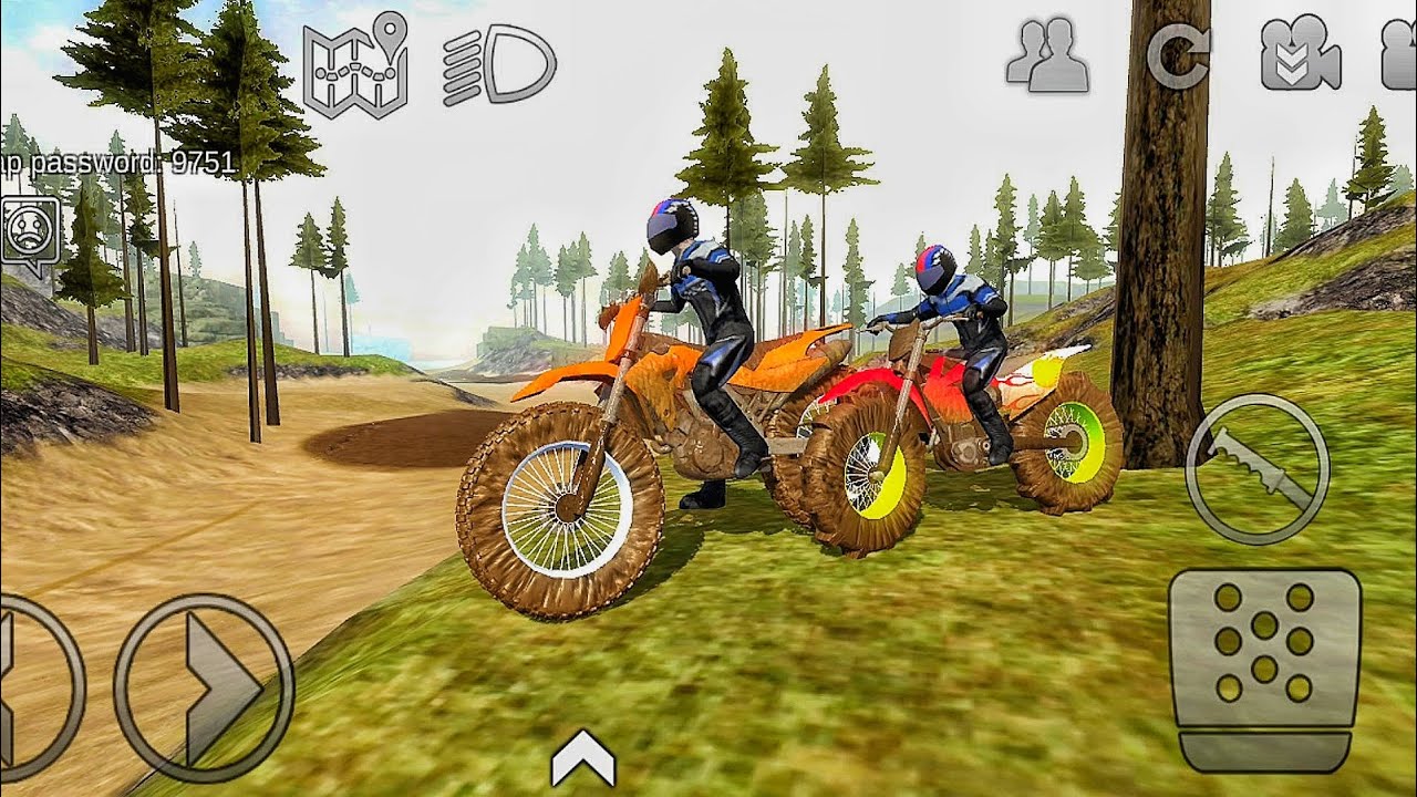 Offroad Outlaws Mod APK Dirt Bike 2 Player Online Xtreme Motor Rasing ...