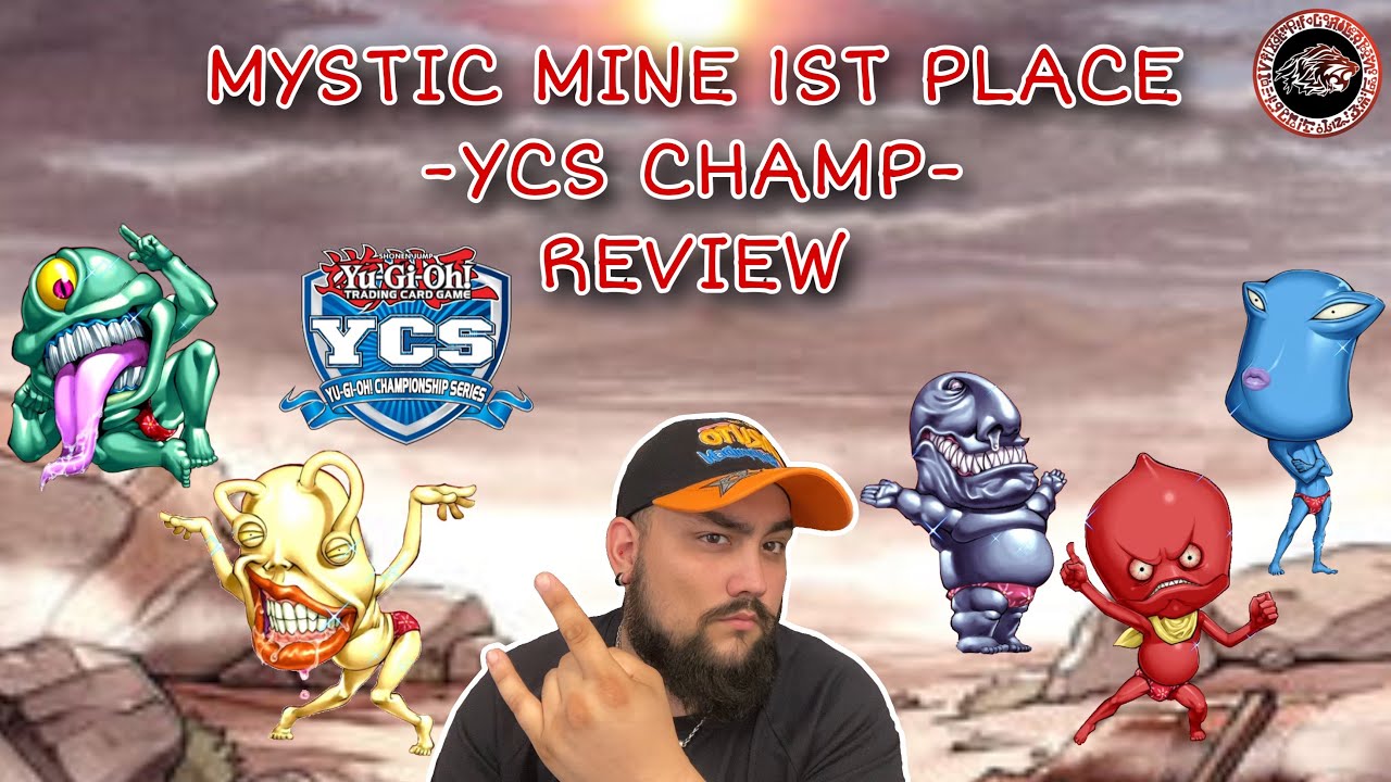 Yu-Gi-Oh Reviewing THE YCS WINNING MYSTIC MINE DECK LIST! 1st Place ...