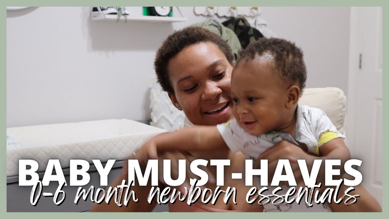 20 NEWBORN MUST HAVE ITEMS | 0-6 MONTH OLD ESSENTIALS 2022 - YouTube