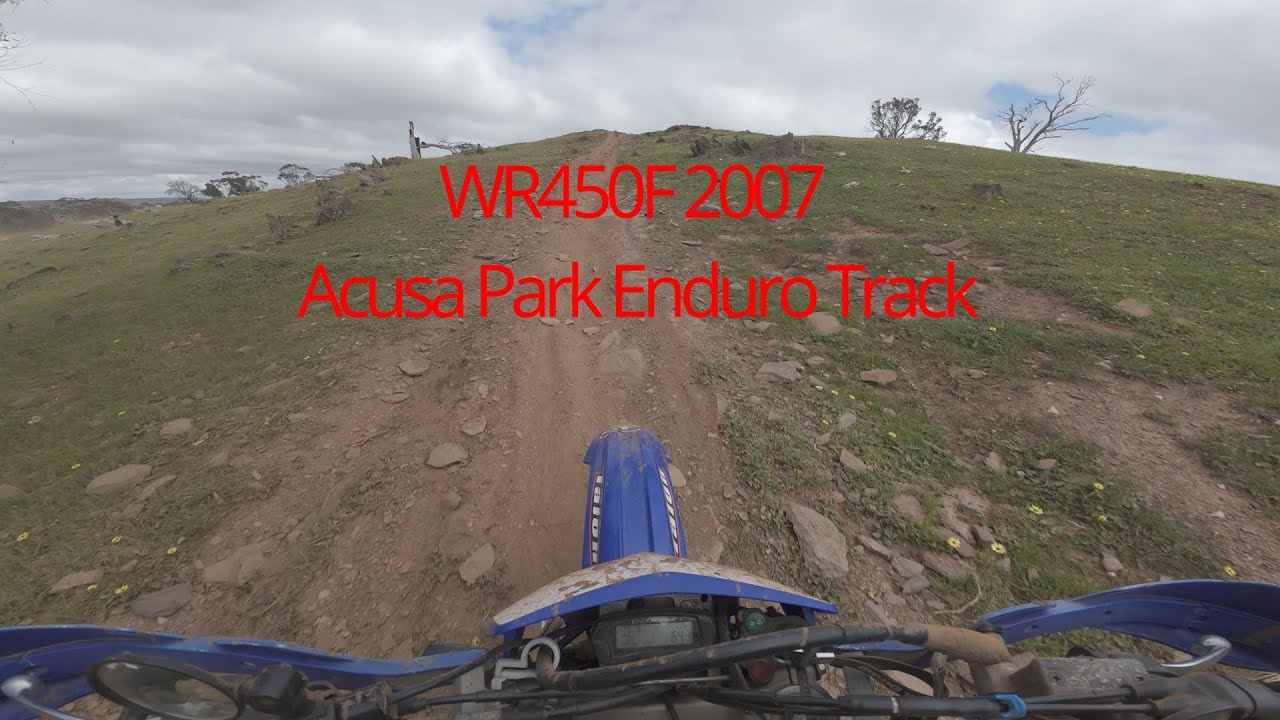 WR 450F 2007 Acusa Park Enduro track Harrogate - YouTube