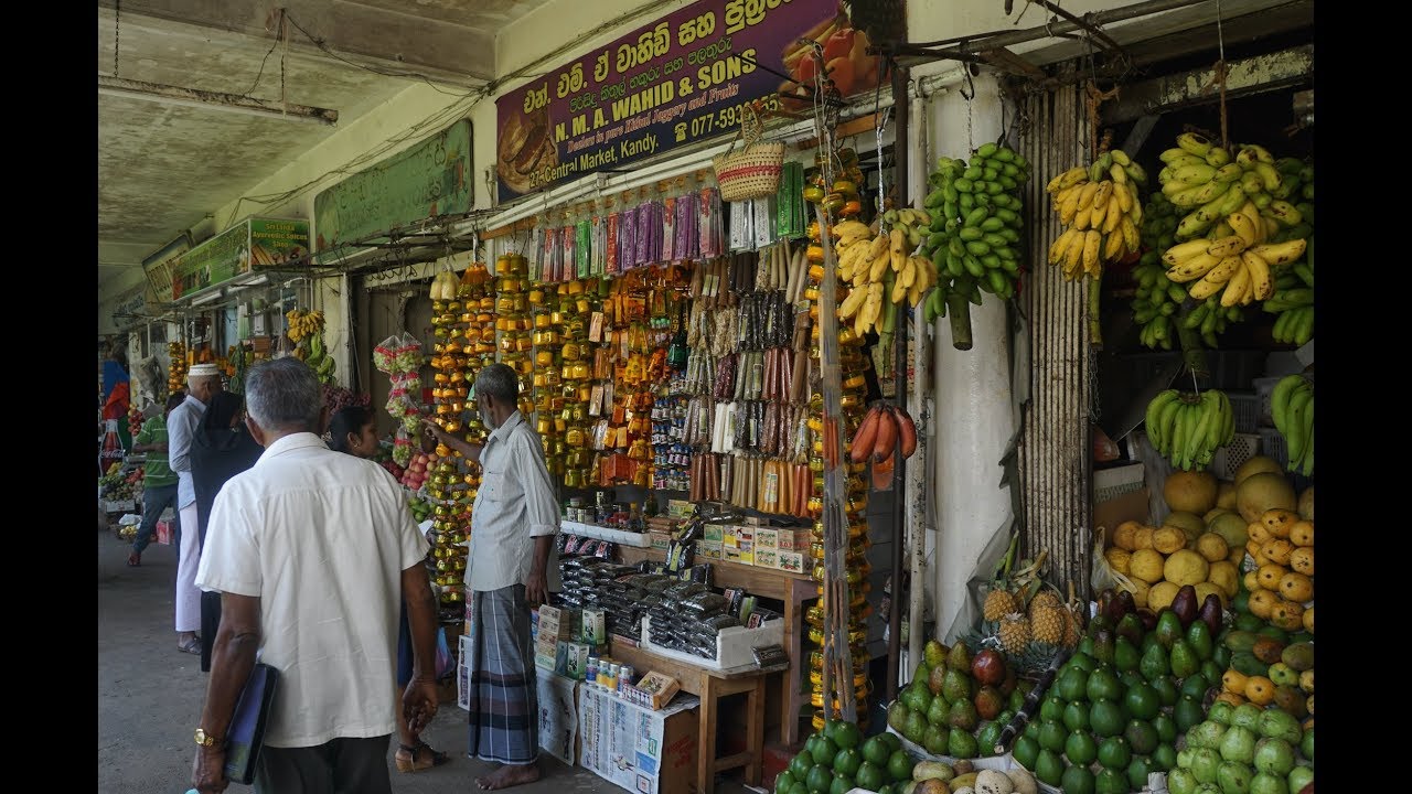 🎥 Sri Lanka Food - Sri Lankan Street Food - Kandy Markets - Kandy Sri ...