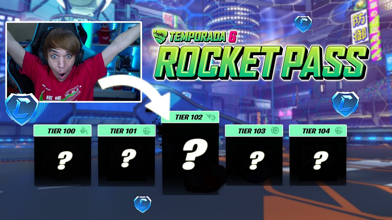 COMPRO TODO LOS NIVELES DEL NUEVO ROCKET PASS 6 🚀 - YouTube