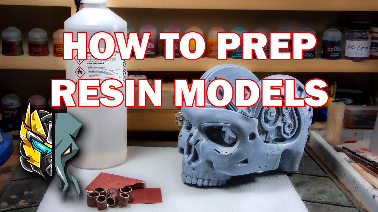 How to Prep Resin models for Better Painting | Model Painting Guide ...