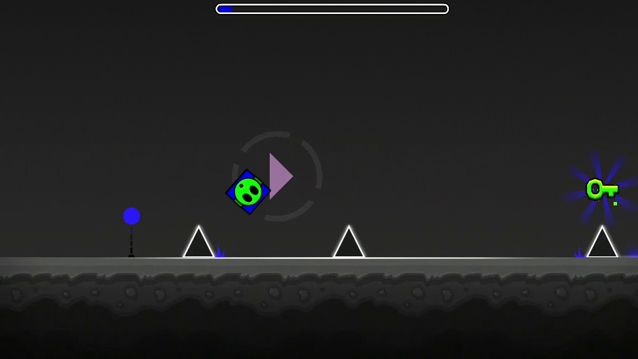 Geometry dash meltdown 2.2 (swing copter) - YouTube