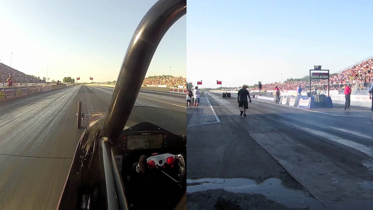 GoPro HD Hero 2 Andrew Johnson Top Dragster F3 ProCharger - YouTube