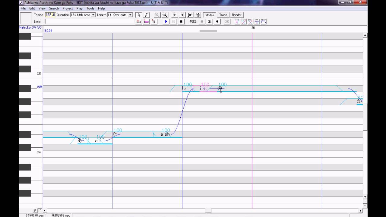 UTAU- Tutorial CV VC UST - YouTube