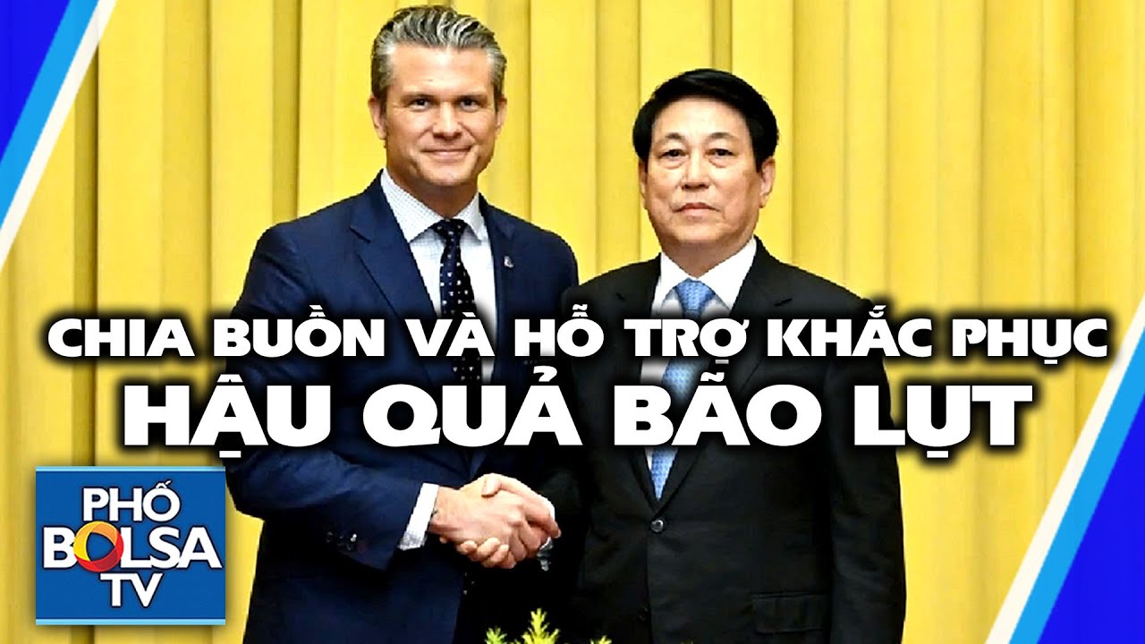 Bộ trưởng Chiến Tranh Mỹ chia buồn và ngỏ ý hỗ trợ khắc phục bão lụt ...