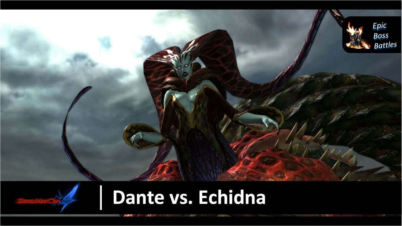 Devil May Cry 4 - Dante vs. Echidna Boss Battle [HD] - YouTube