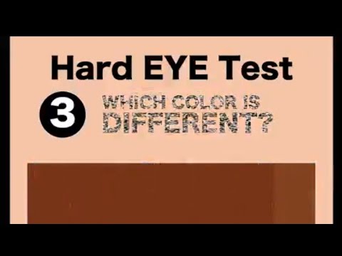 Hard Eye test - YouTube