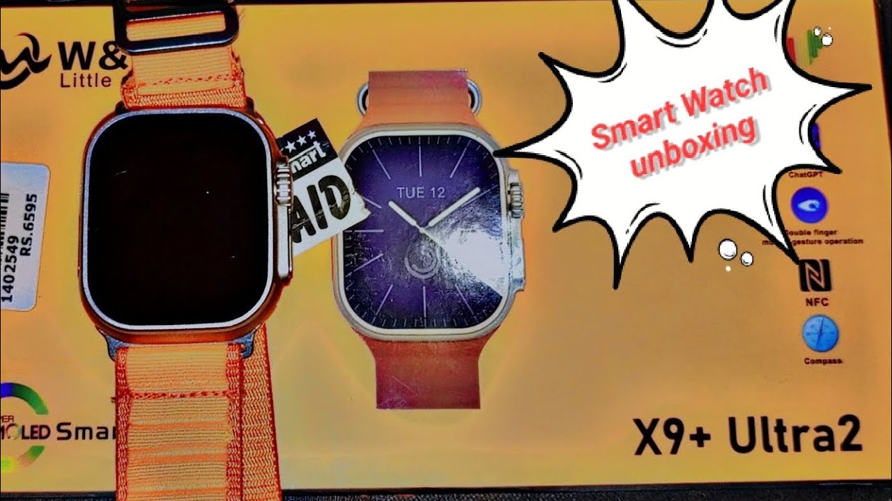 X9+Ultra Watch unboxing - YouTube