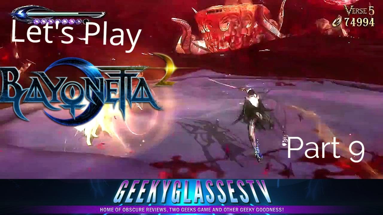 Let's Play Bayonetta 2 (part 9 - Two Geeks Game) - YouTube