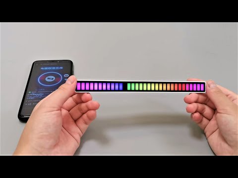 RGB Sound Control Rhythm Recognition Light Bar Unboxing and Review - Does This Thing Work?