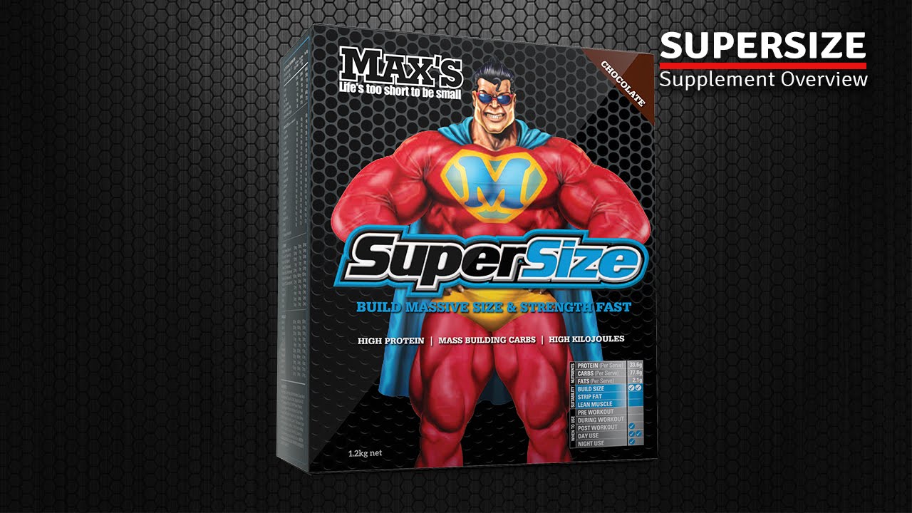 MAXS | Supersize | Build Massive Size - FAST - YouTube